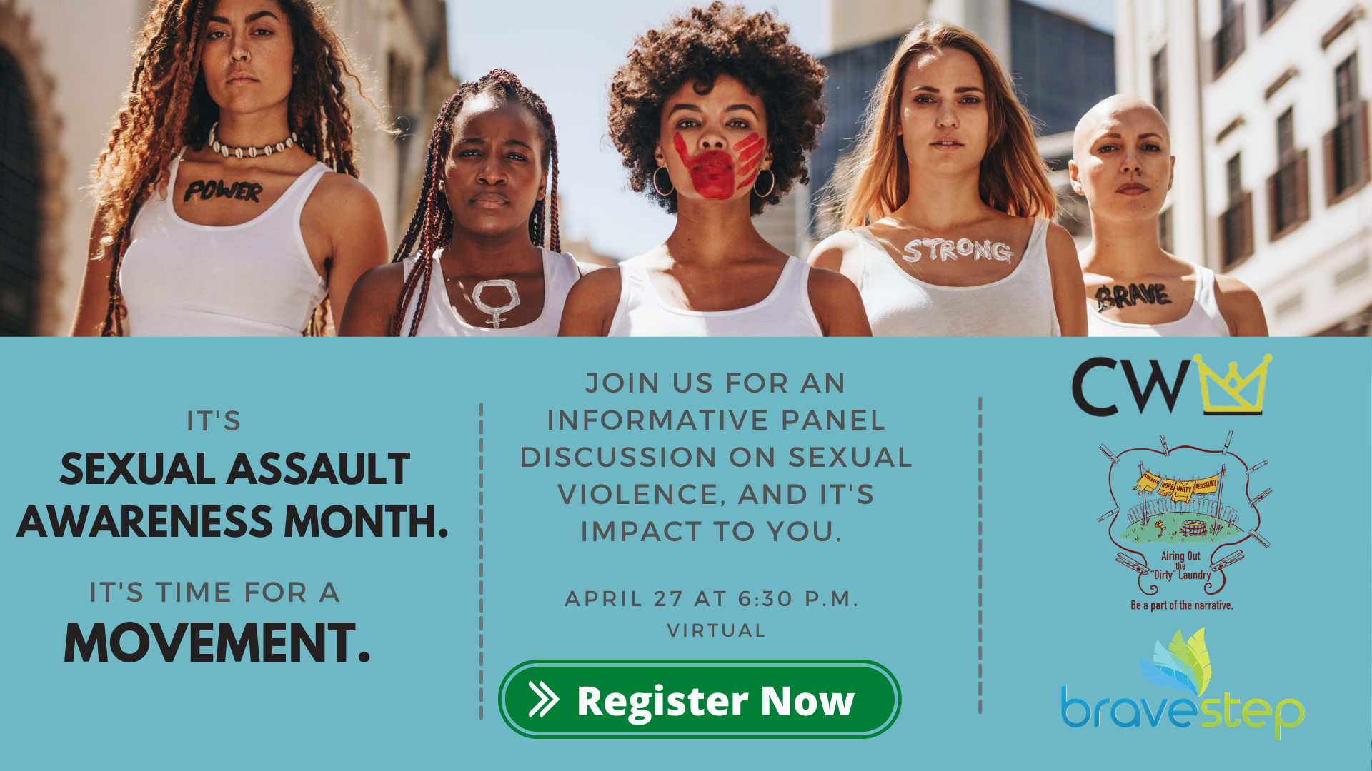 April is Sexual Assault Awareness Month, and it’s time for a movement.