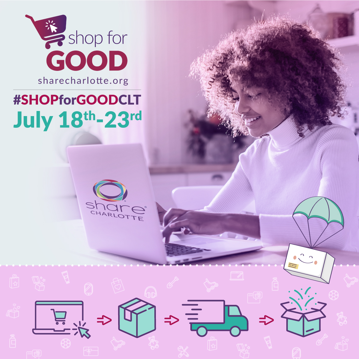 Shop for Good July 18-23 - Brave Step Donations