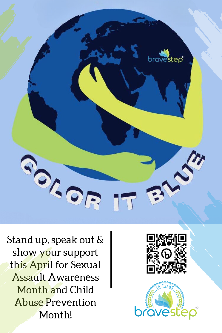 Color It Blue - Brave Step